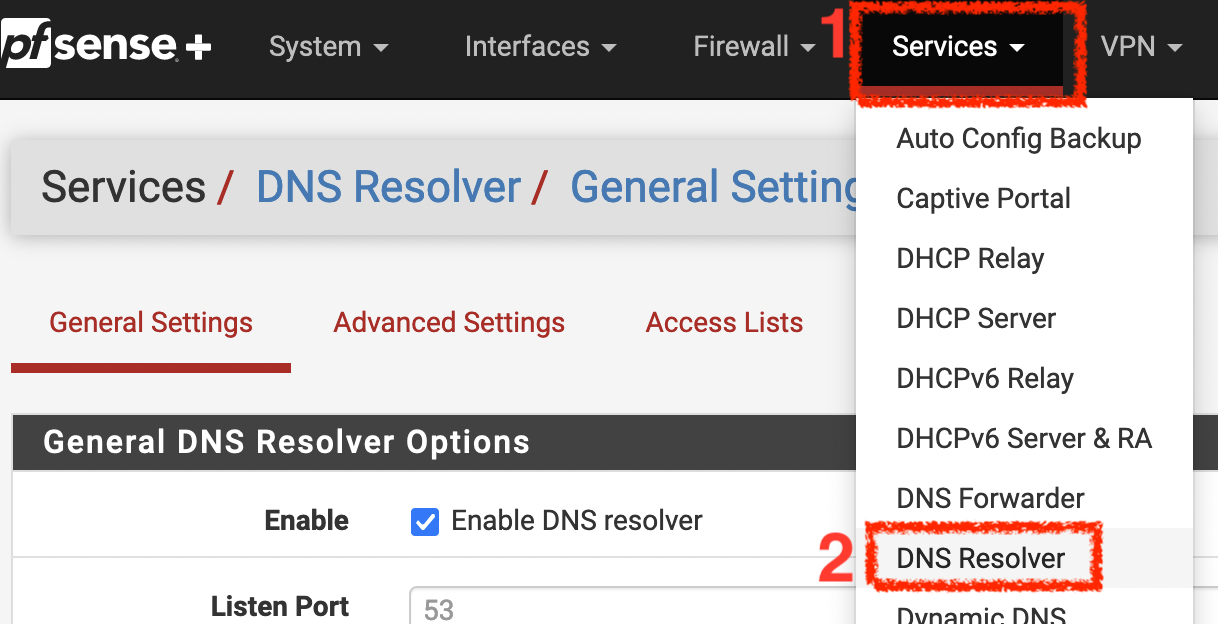 Adding DNS entries in PFSense | Tom Davison | The Big Blue House